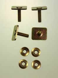 Mk2 Escort Side Chrome Trim Fasteners x4